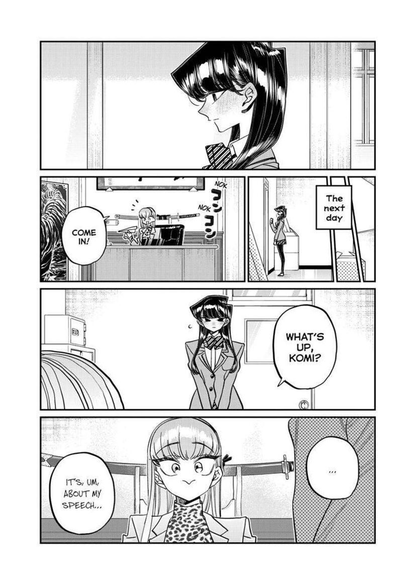 KOMI SAN WA KOMYUSHOU DESU Chapter 495 Manga English Manga Omega