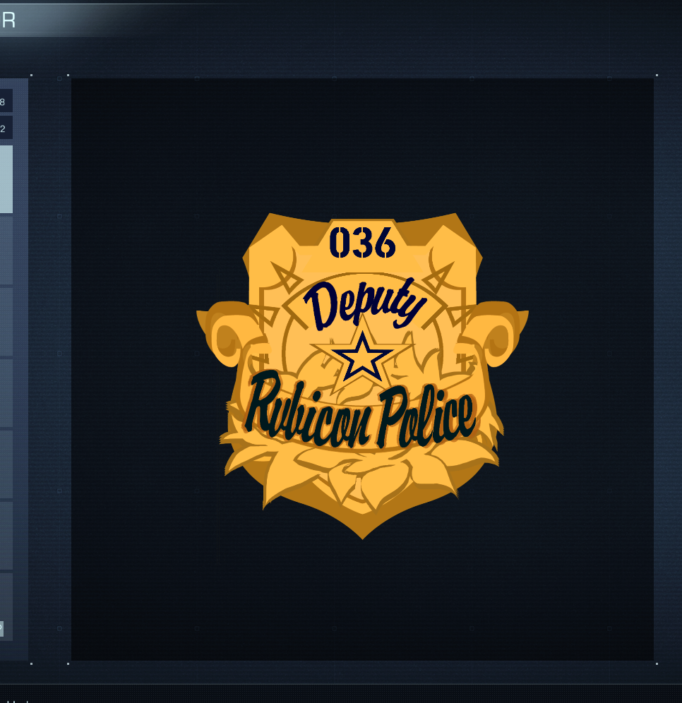 Rubicon Police Department Deputy Badge | AC Companion - Share your ...