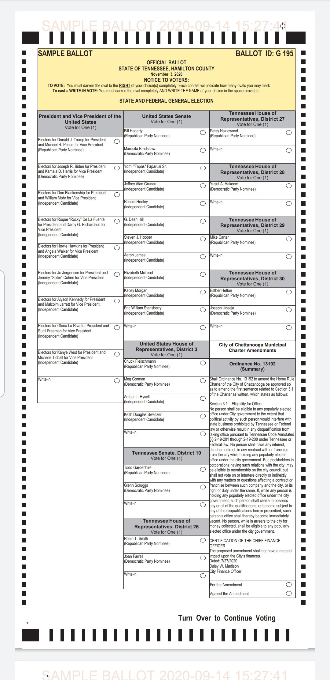 FYI: Tomorrow is the first day of TN early voting : r/Chattanooga