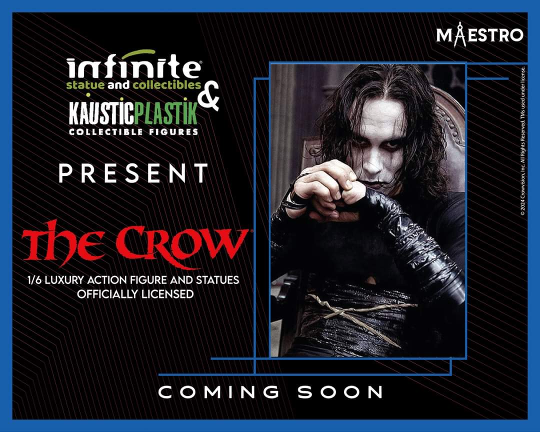 Infinite Statue: The Crow - Eric Draven (Brandon Lee) - 1/4 Maestro ...