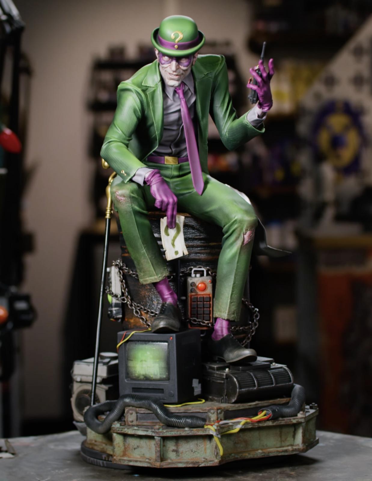 Sideshow: Riddler Premium Format Figure | Collector Freaks Collectibles ...