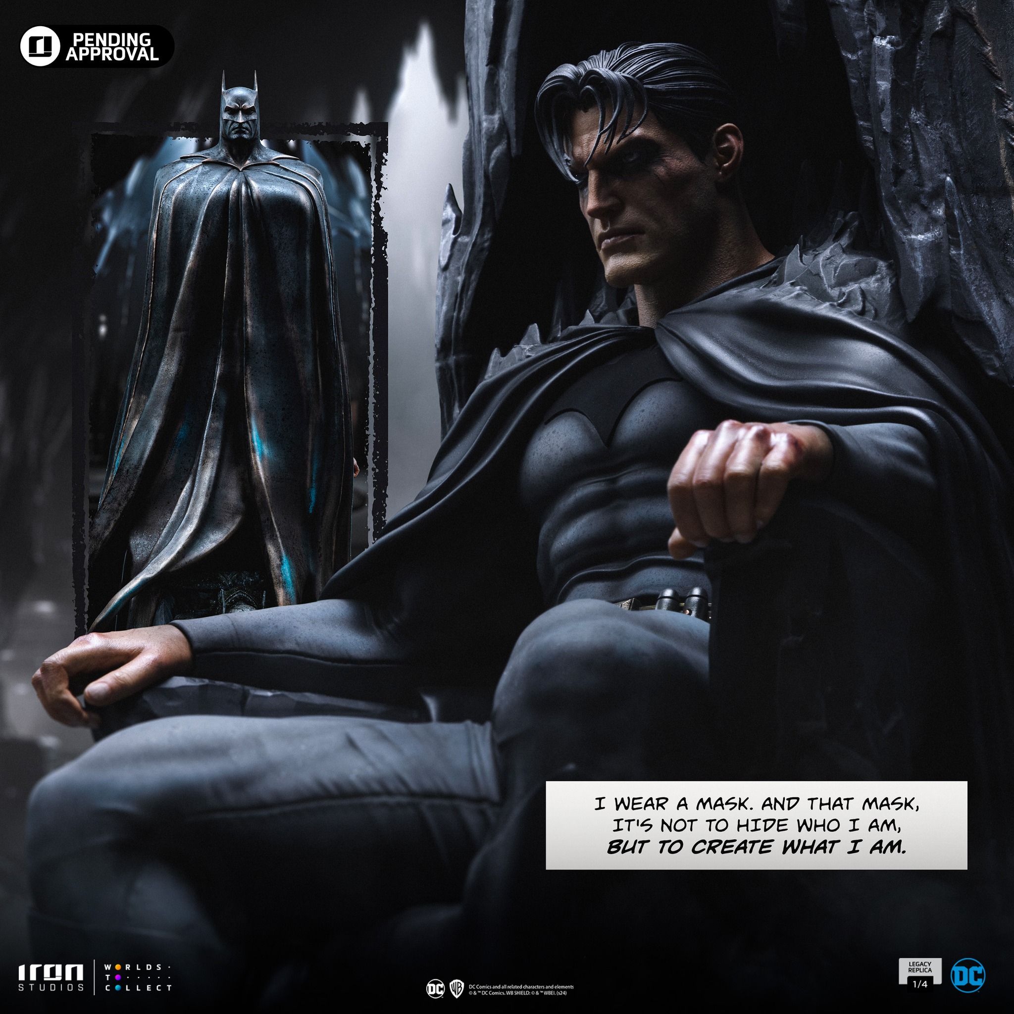 Iron Studios: Batman Identity 1/4 Statue - Statue Forum