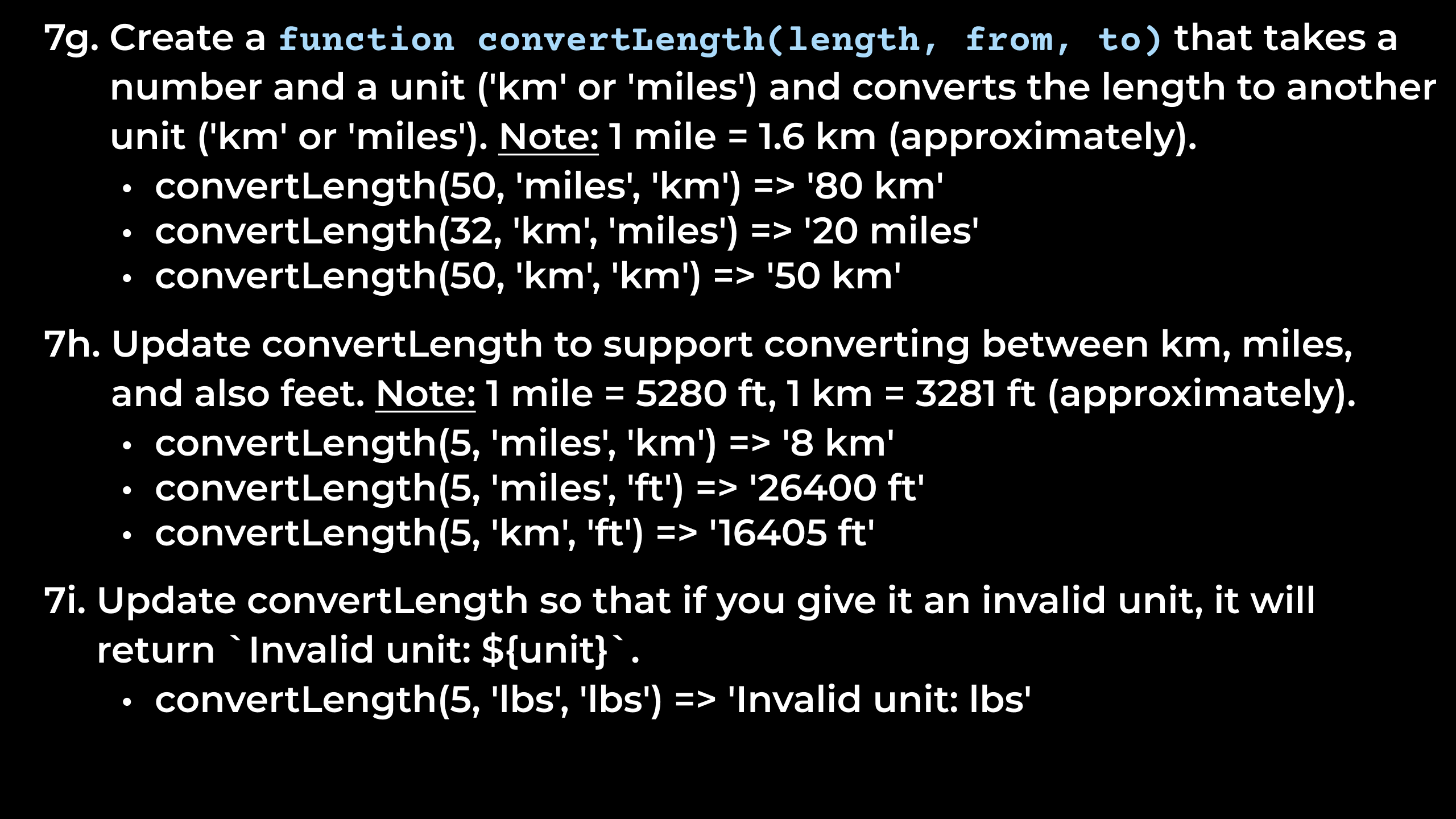 Lesson 7 : Functions