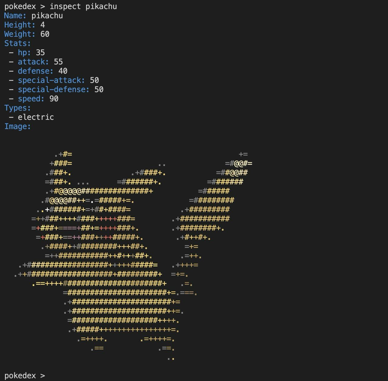 GitHub - englandrecoil/go-pokedex-cli: Explore the Pokémon world with Pokedex CLI