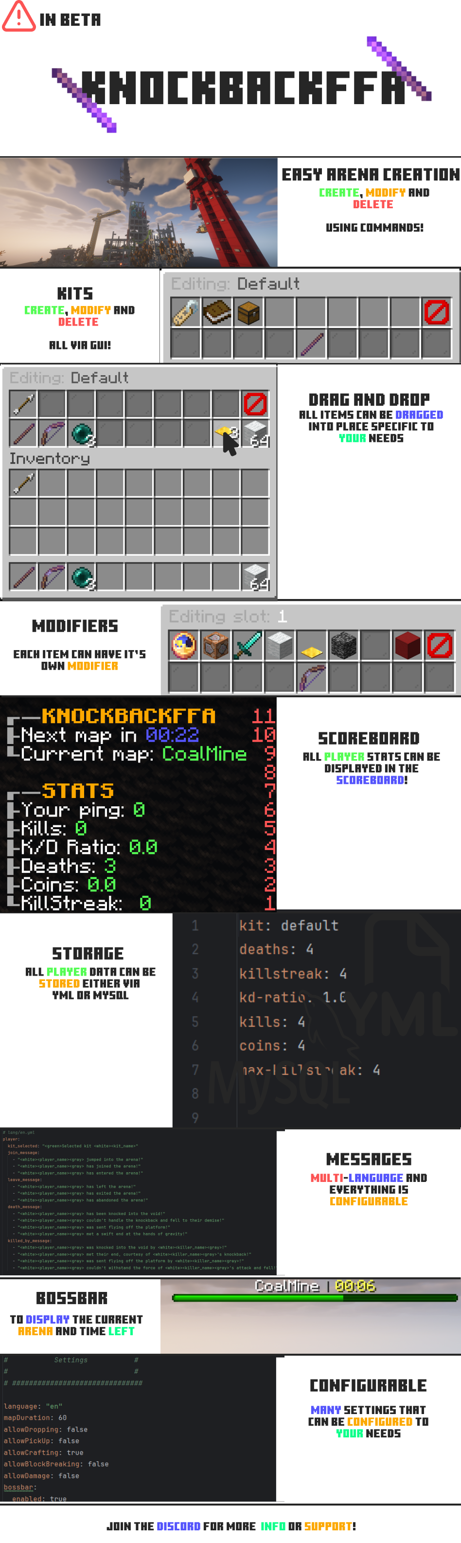 Spigot - KnockBackFFA | SpigotMC - High Performance Minecraft Community