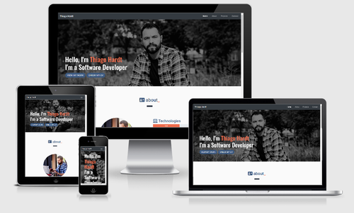 GitHub - ThiagoHardt/thiago-hardt-portfolio: Milestone project for Code Institute.