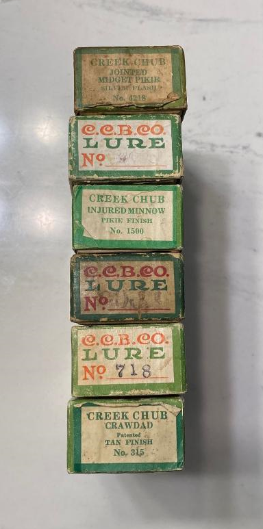 (6) CCBC EMPTY 2PC BOX LOT (900 LARGE #)