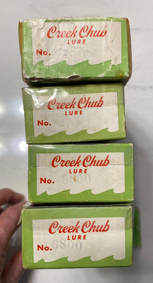 (4) CCBC EMPTY PT/PST BOX LOT (1952-78)