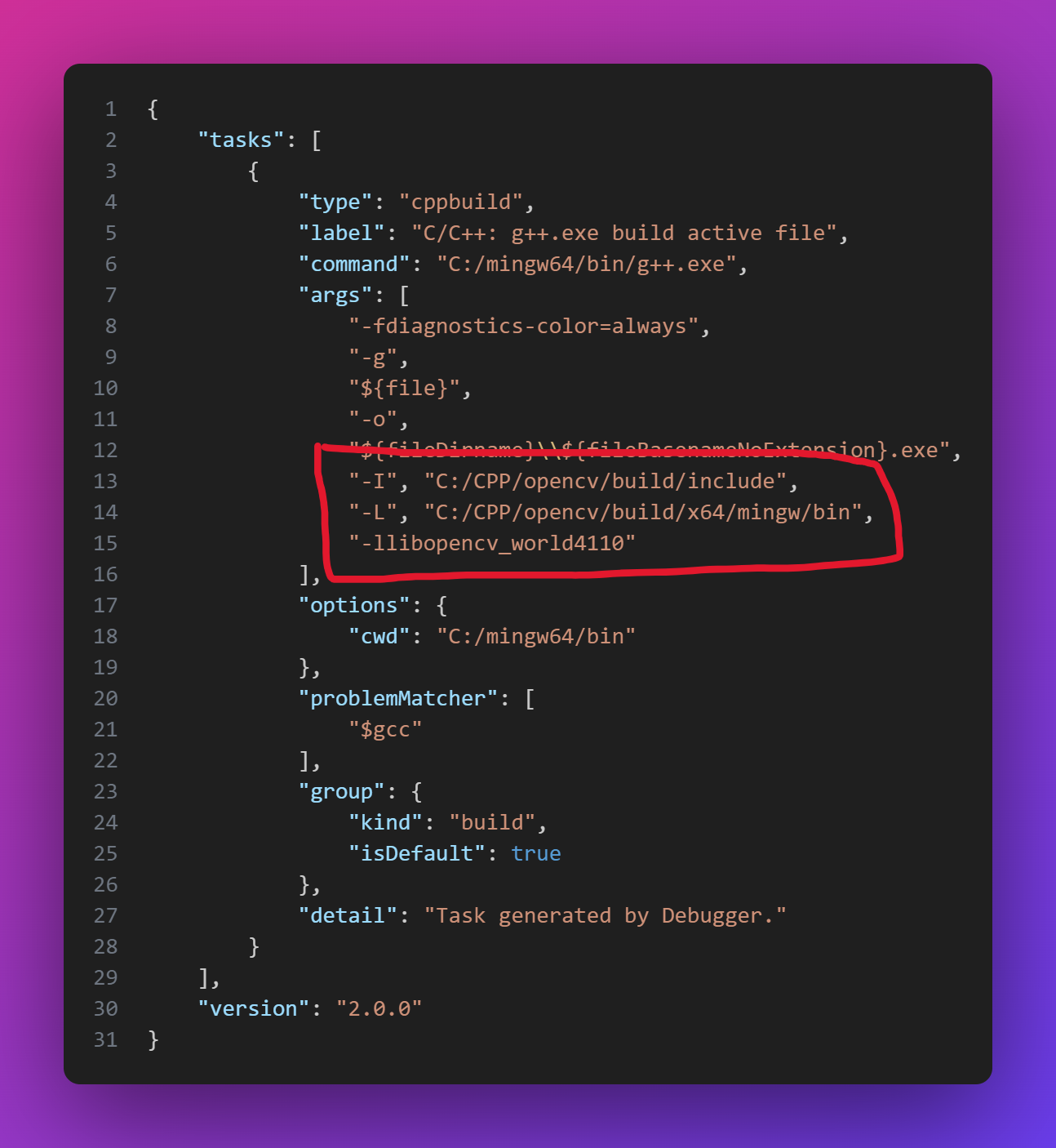 【教學】VSCode C++ OpenCV Windows安裝 - danny3344的創作 - 巴哈姆特