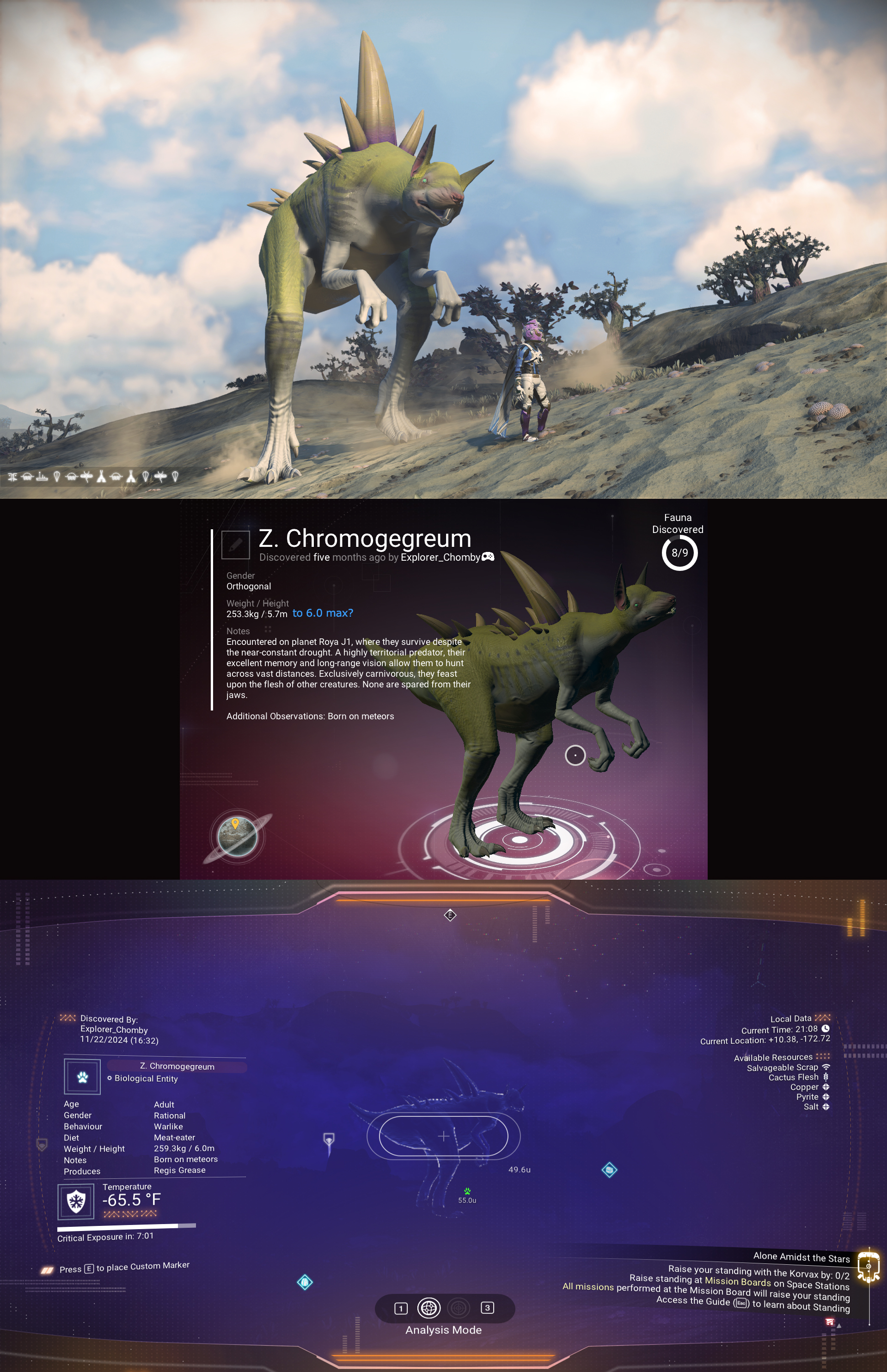 Fauna Hall of Fame - Largest - No Man's Sky Wiki