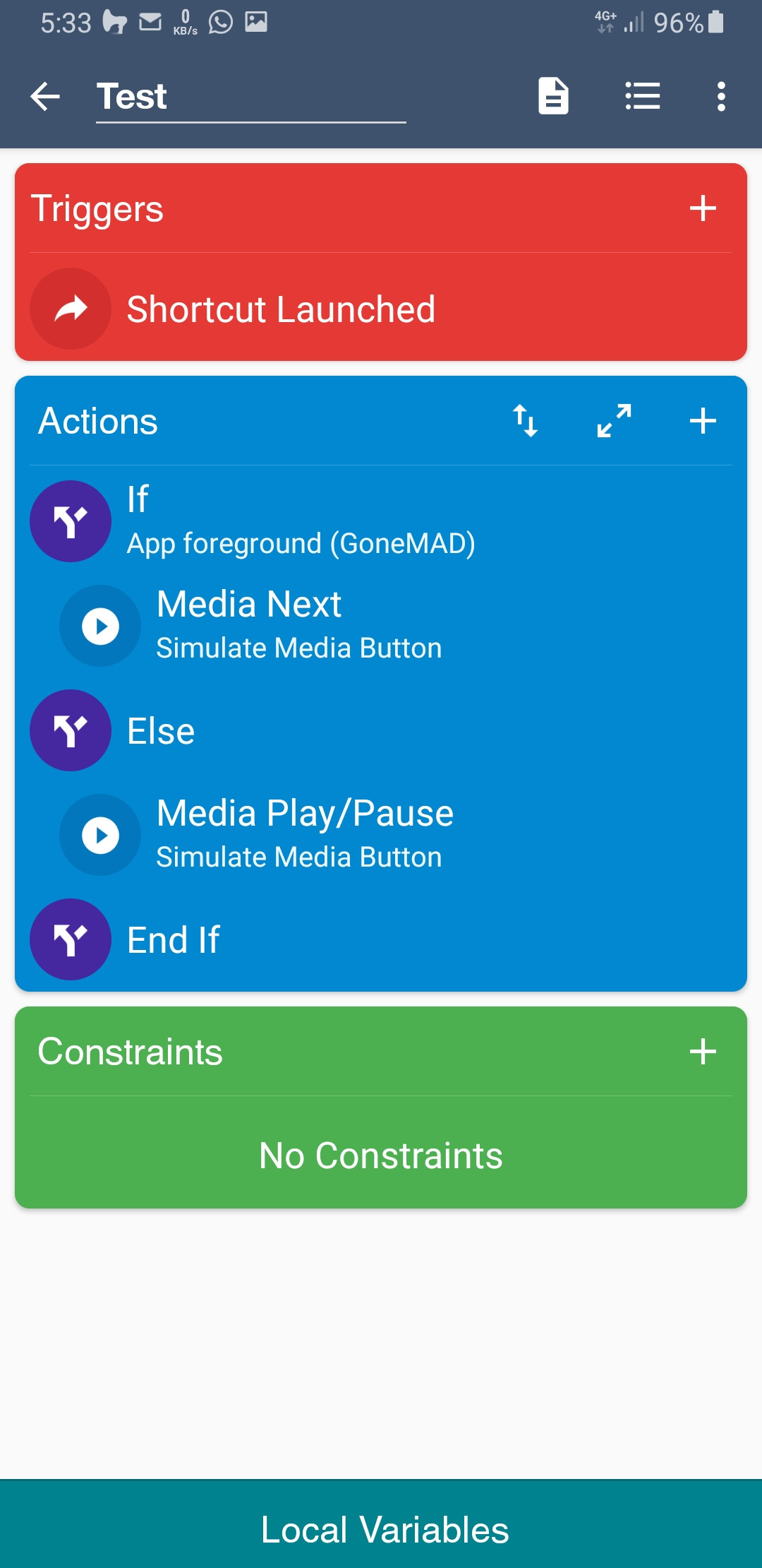 1 trigger for multiple actions? : r/macrodroid
