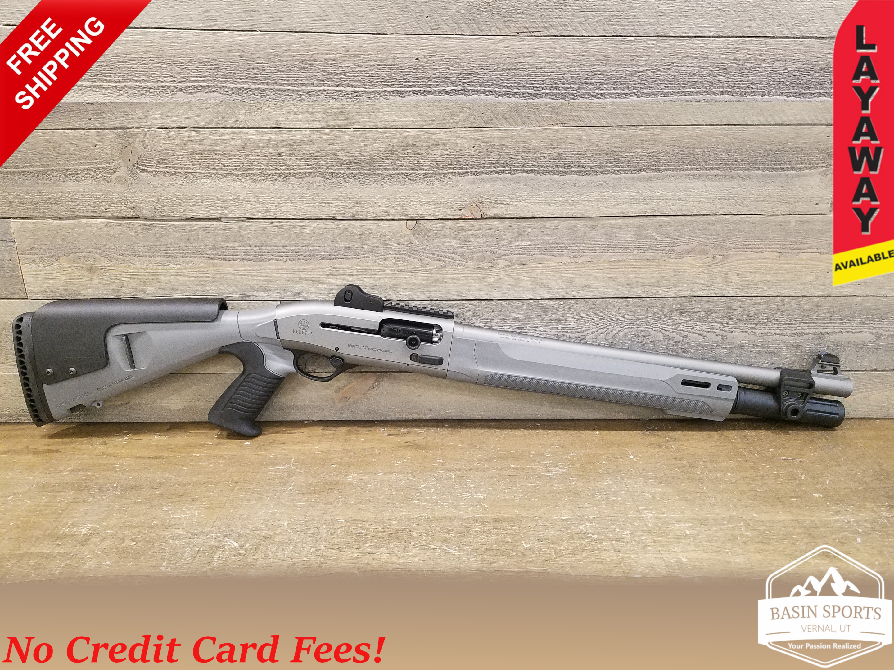 Beretta 1301 Tactical Mod 2 Gray Pistol Grip 12ga J131M2TP18G - Semi ...