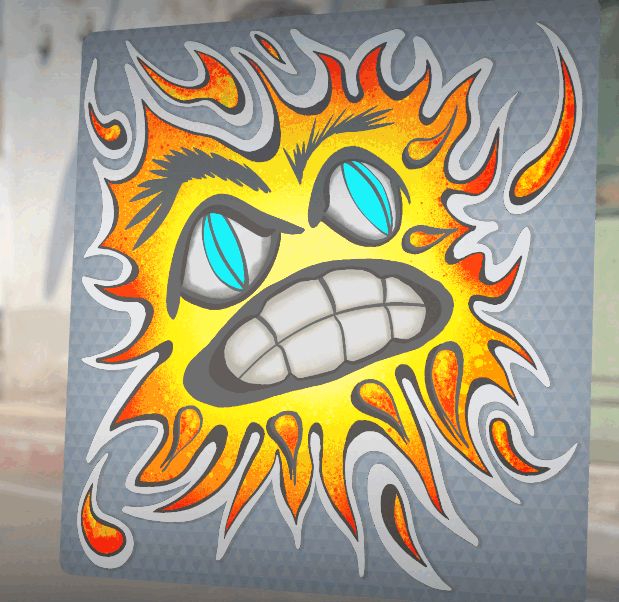 Steam Workshop::Paper Sticker | Inferno Soul