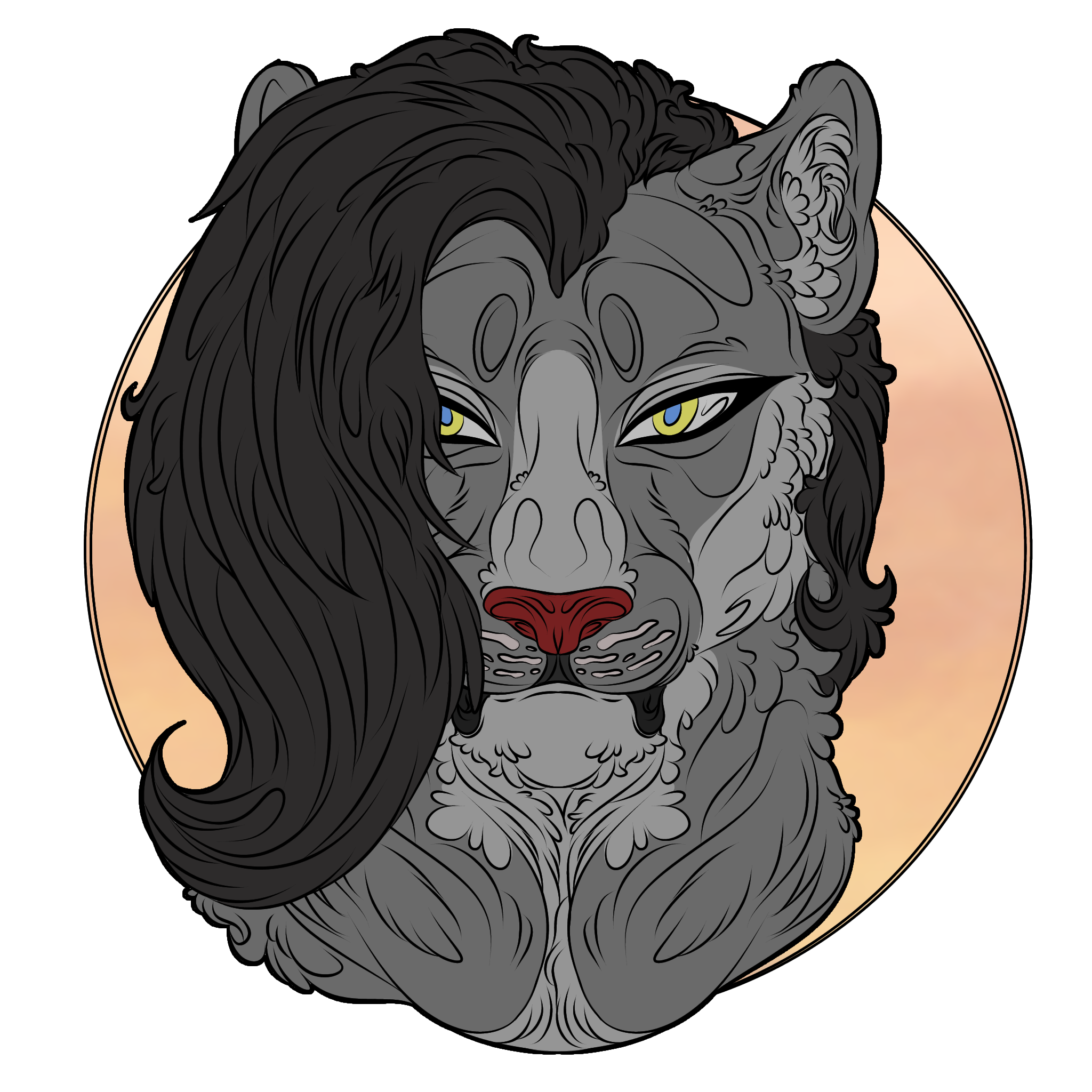 🌹drawing lion commissions Base🌹 :|: Lioden
