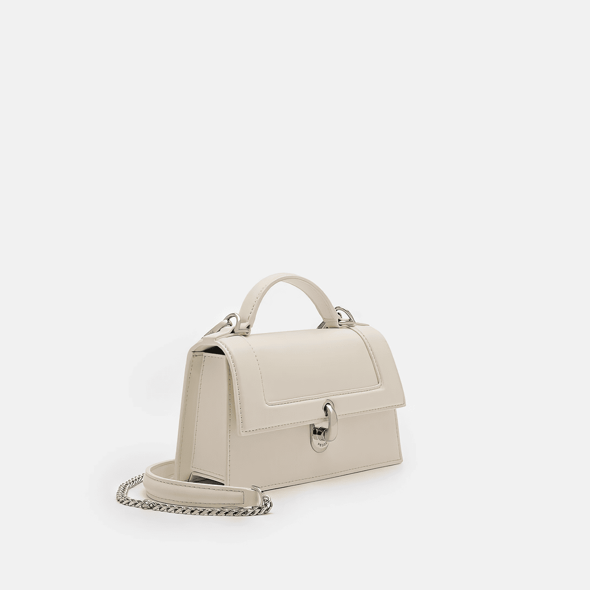 Túi xách hình thang Talia Mini – Màu phấn – nangsbag.net
