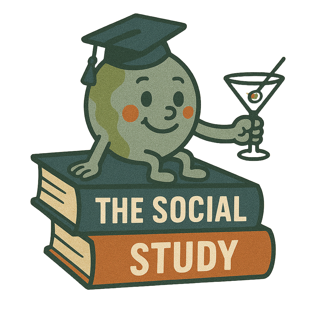 The Social Study Globe Logo