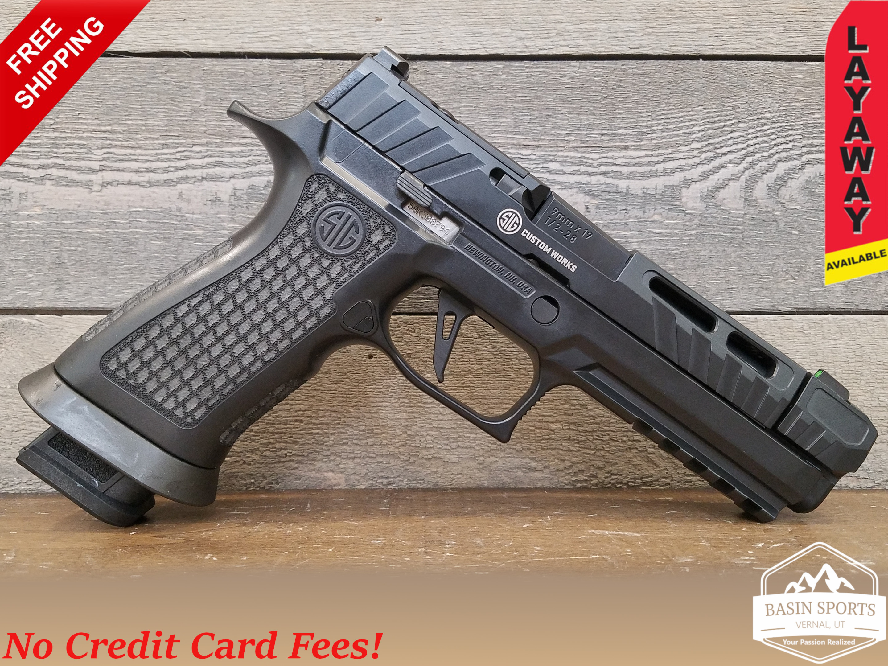 Sig Sauer P320 Spectre Comp Blackout P320V004 - Semi Auto Pistols at GunBroker.com : 1103775370