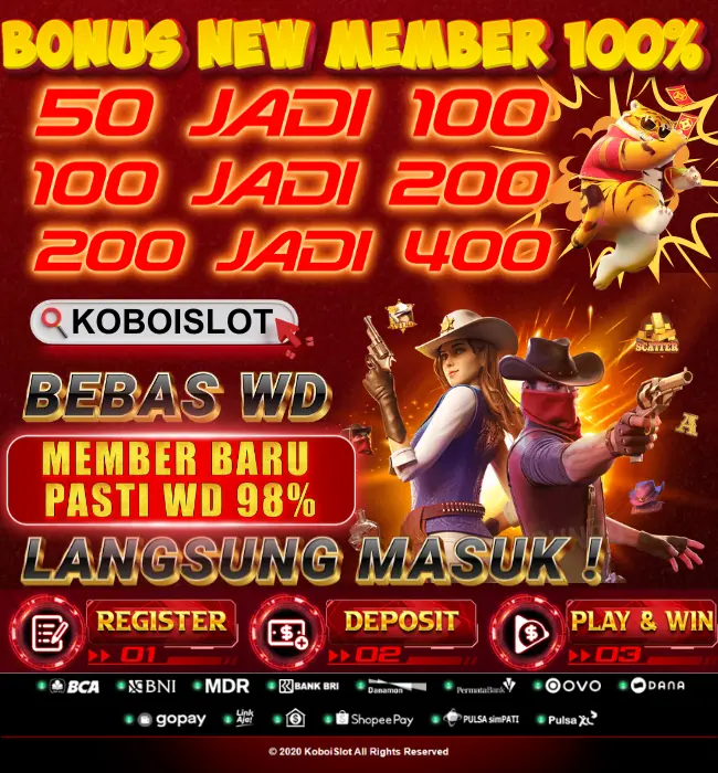 Koboislot - Situs Slot Bonus New Member 100 Bet 200