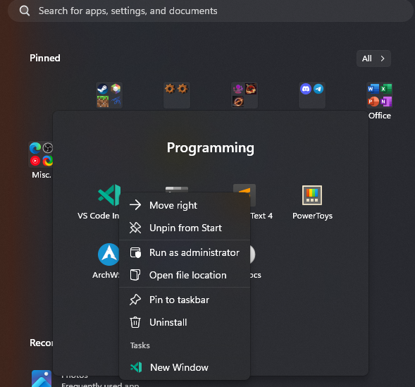 Windows Jump Lists no longer work (and haven't for an unknown length of time) · Issue #247982 ...