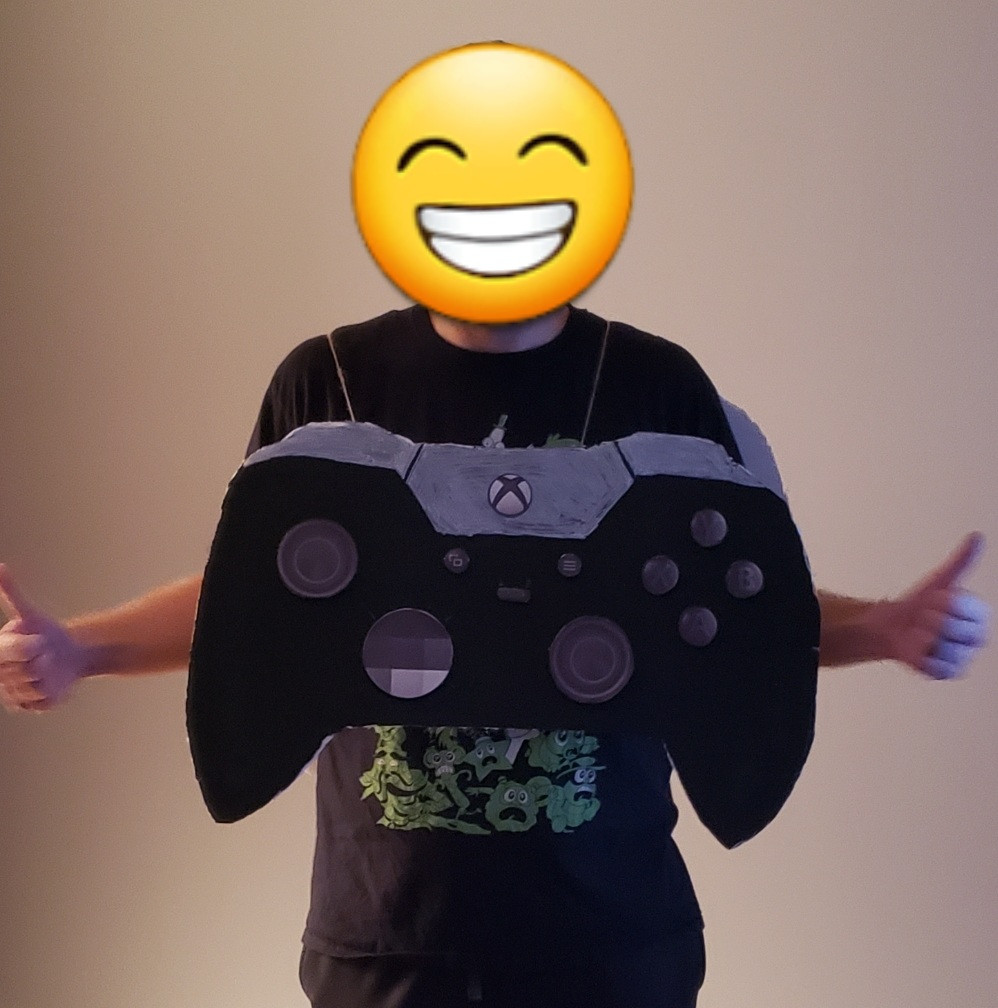 Happy Halloween! I made an Xbox Series X As A Costume. Even If It Looks ...
