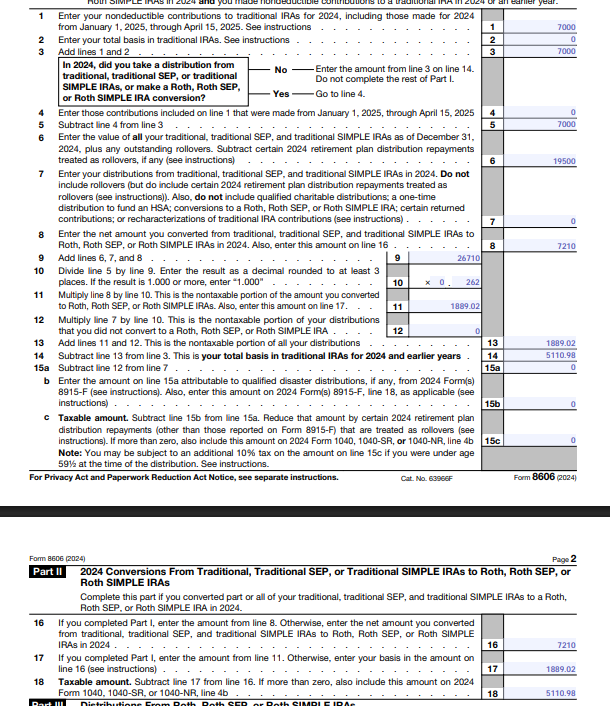 Backdoor Roth - Tax Questions - Bogleheads.org