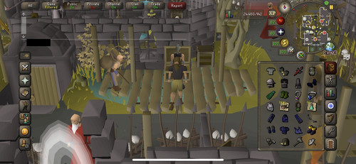 Ironman [Ranger Boots] [Torso] [Void] [Barrows Gloves] [Heron Pet ...