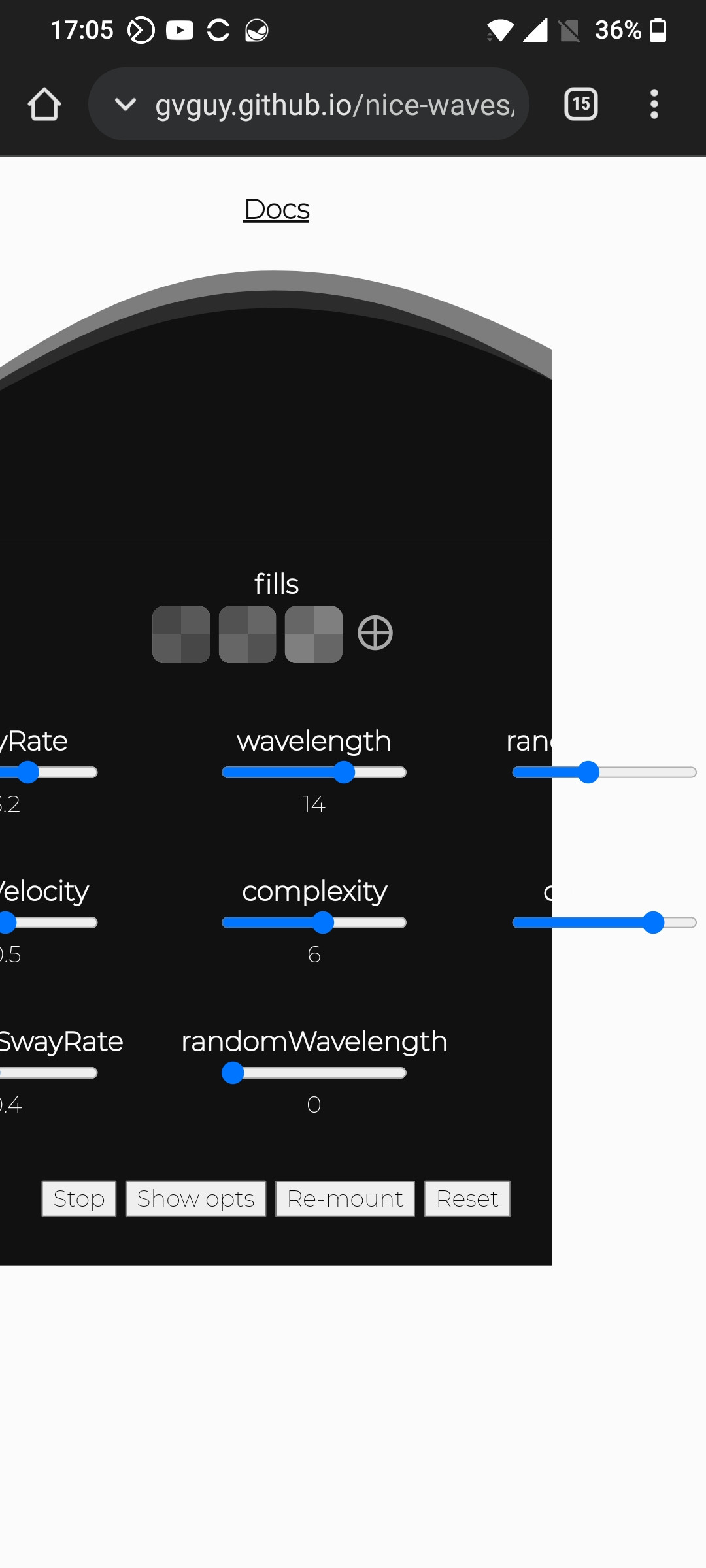 I’ve created a Vanilla JS lib that generates animated waves : r/javascript