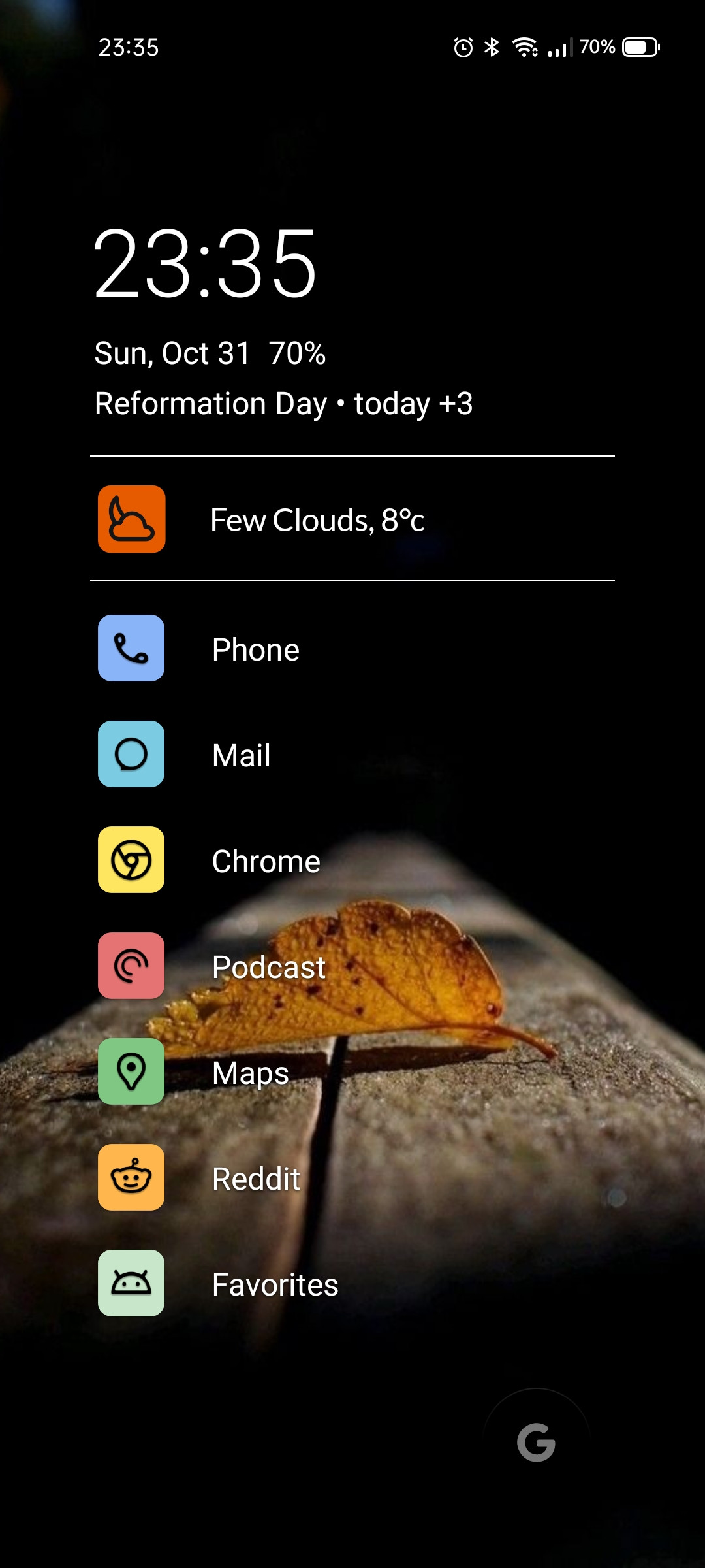Google button color : r/NiagaraLauncher