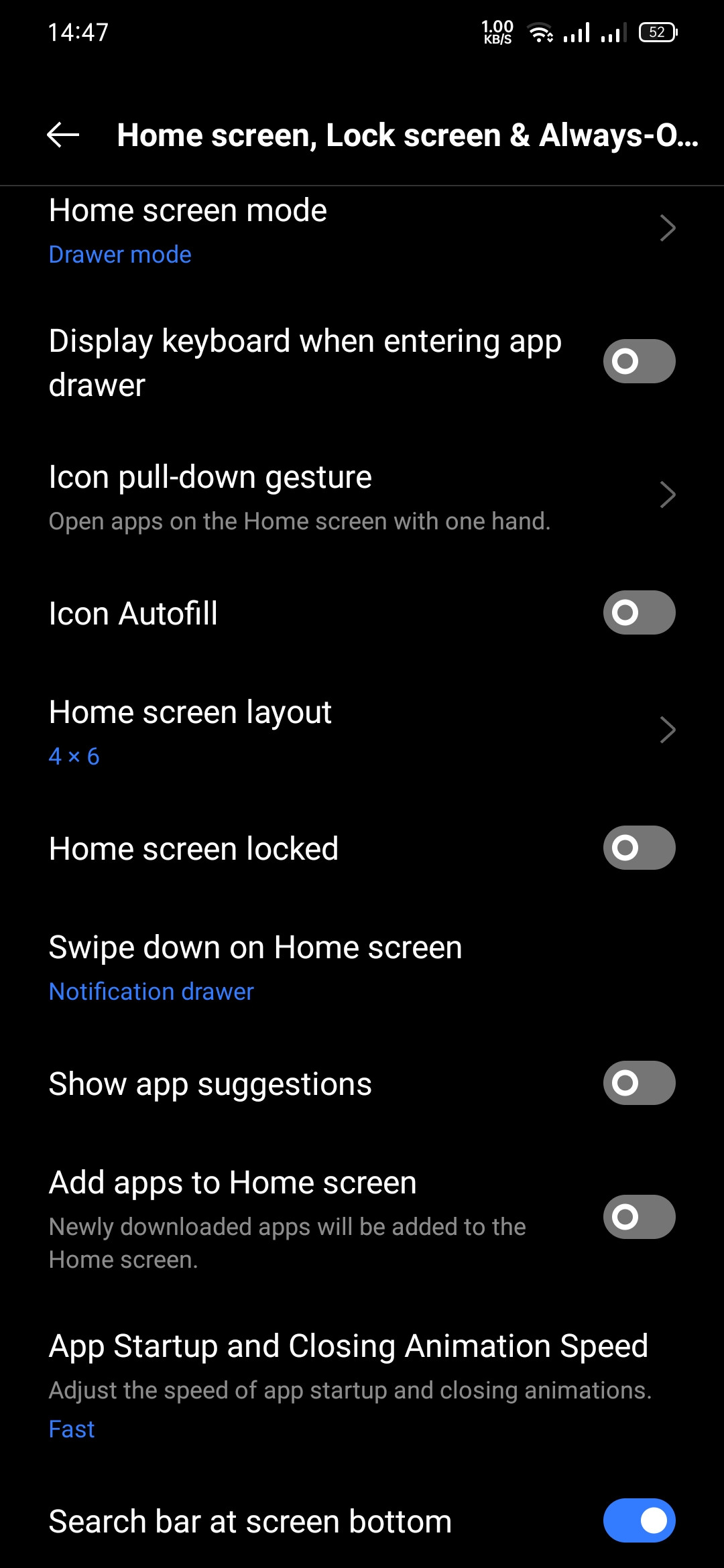 Where did the bottom search bar go? : r/Realme