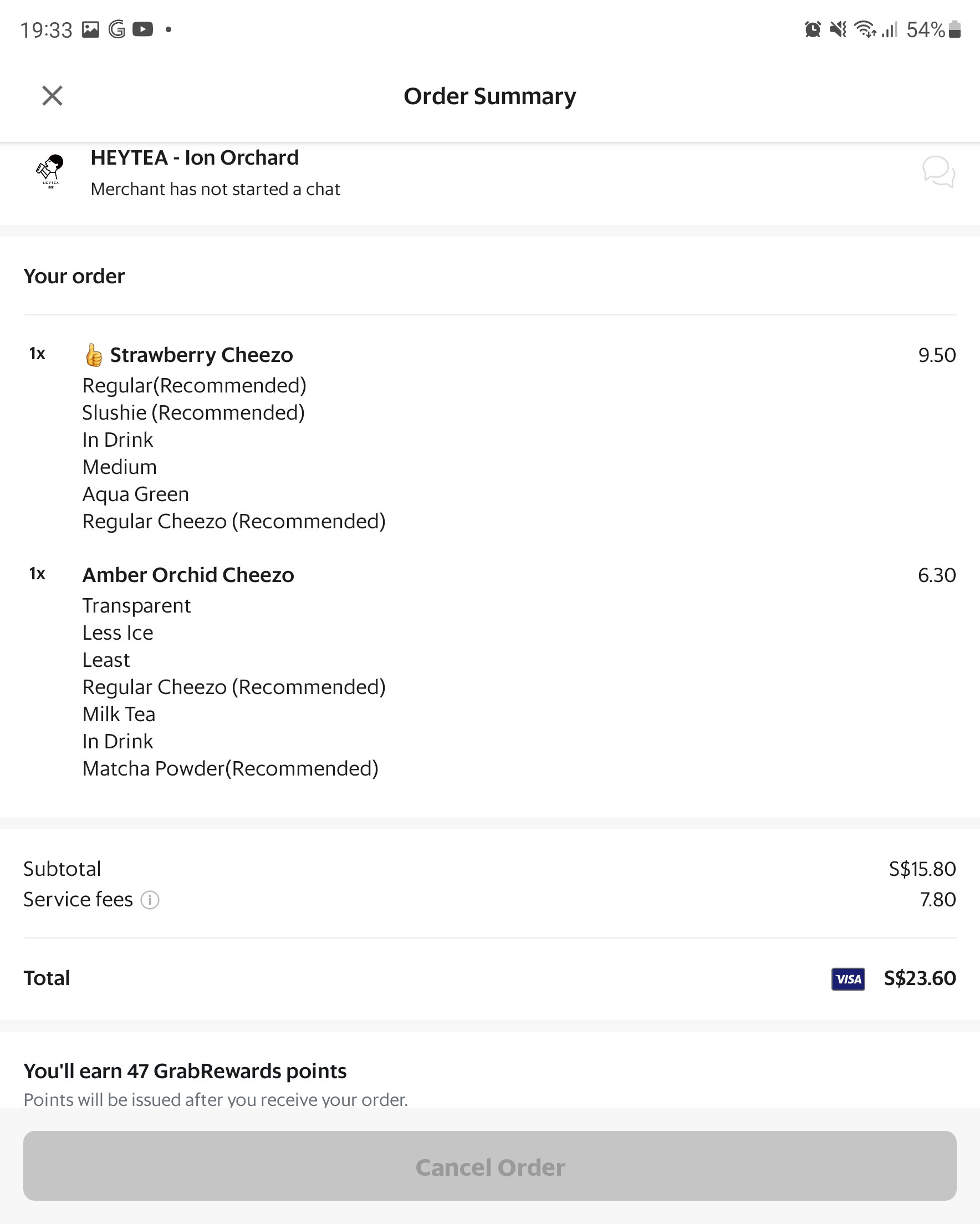 Grab cancels my order and immediately raised the delivery fees, is this ...