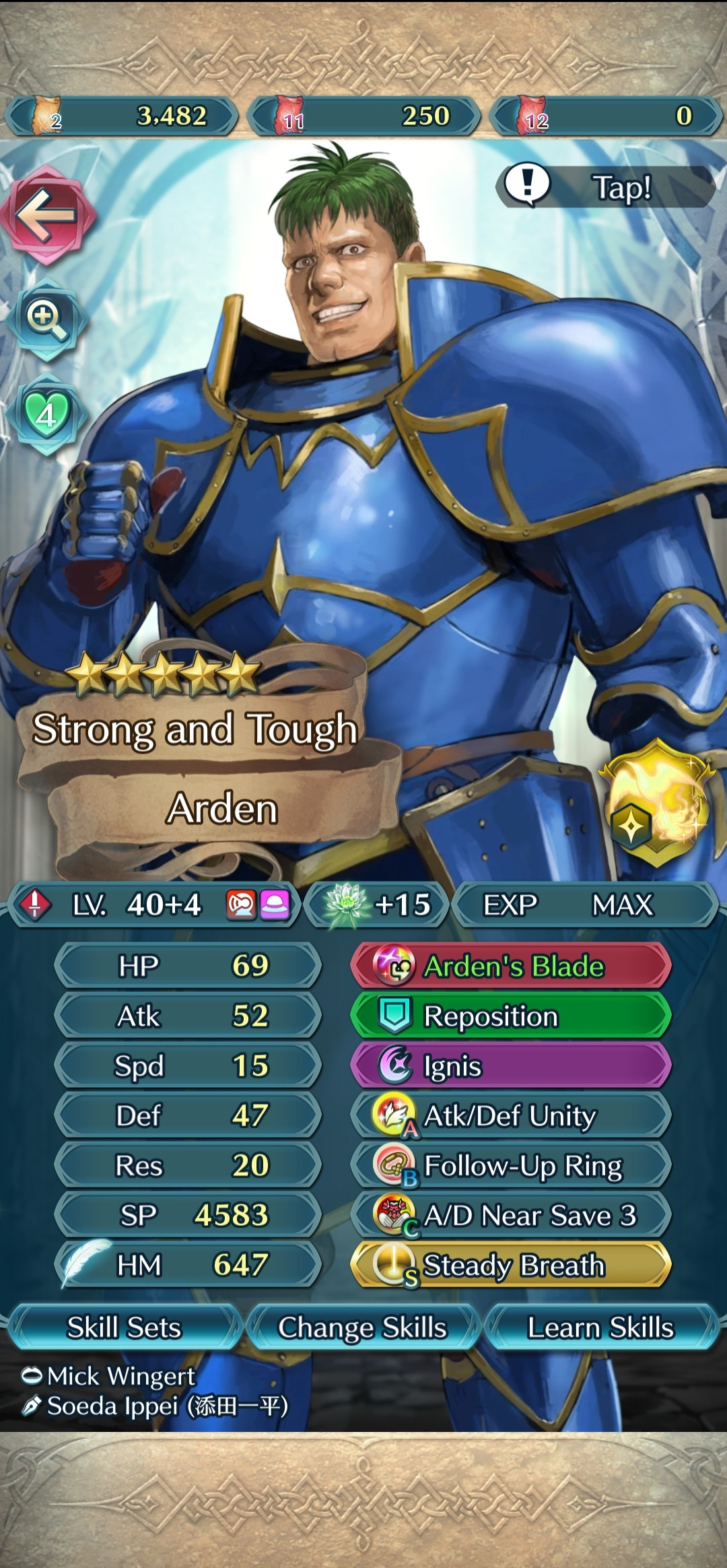 1st to 100 with Arden ama : r/FireEmblemHeroes