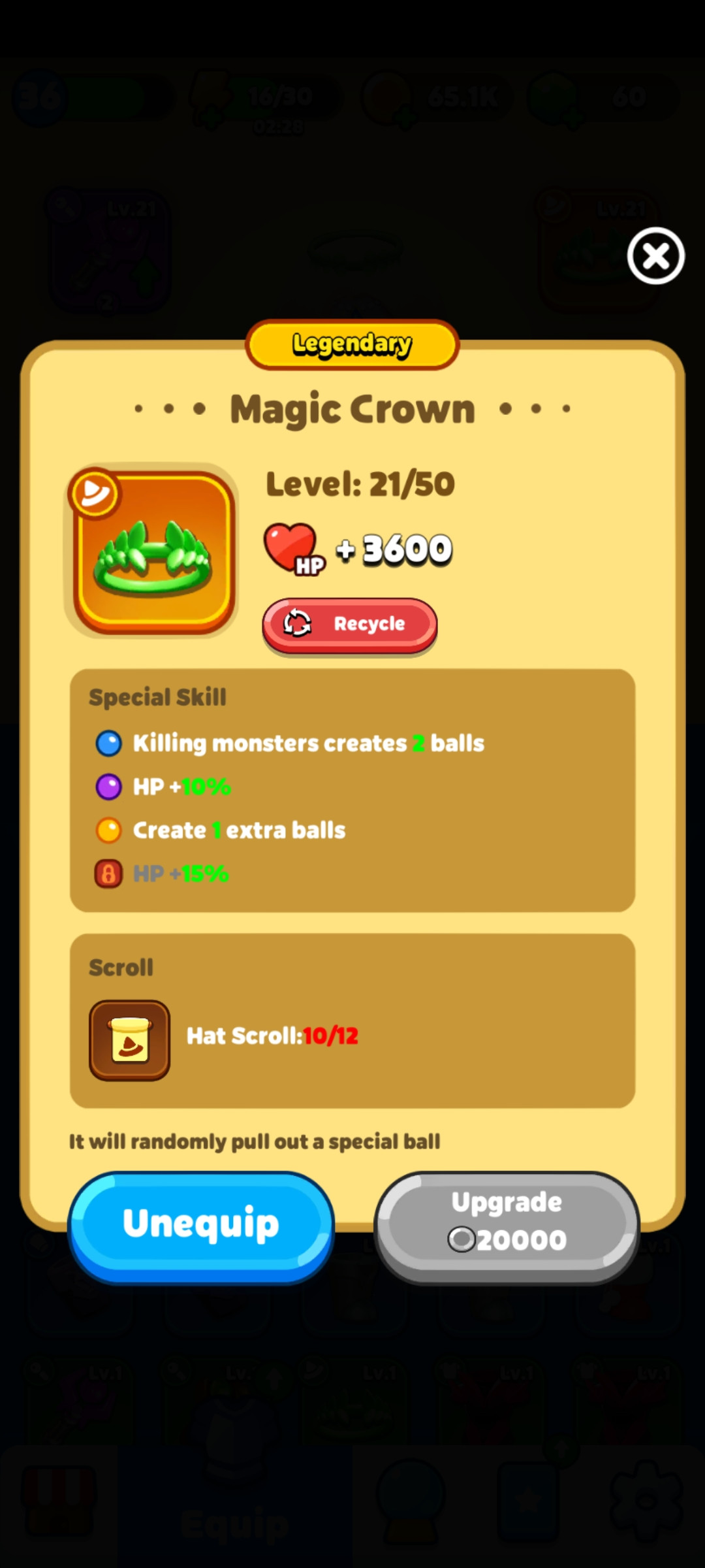 Magic crown is broken? : r/PunBall