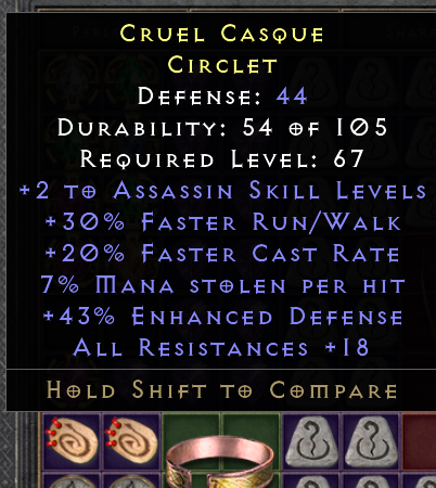 Top Tier Trap Sin Circlet - Topic - d2jsp