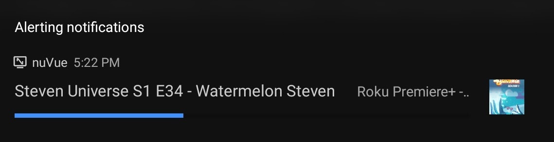 Can the Autonotification plugin force a specific notification to be a the top of the ...