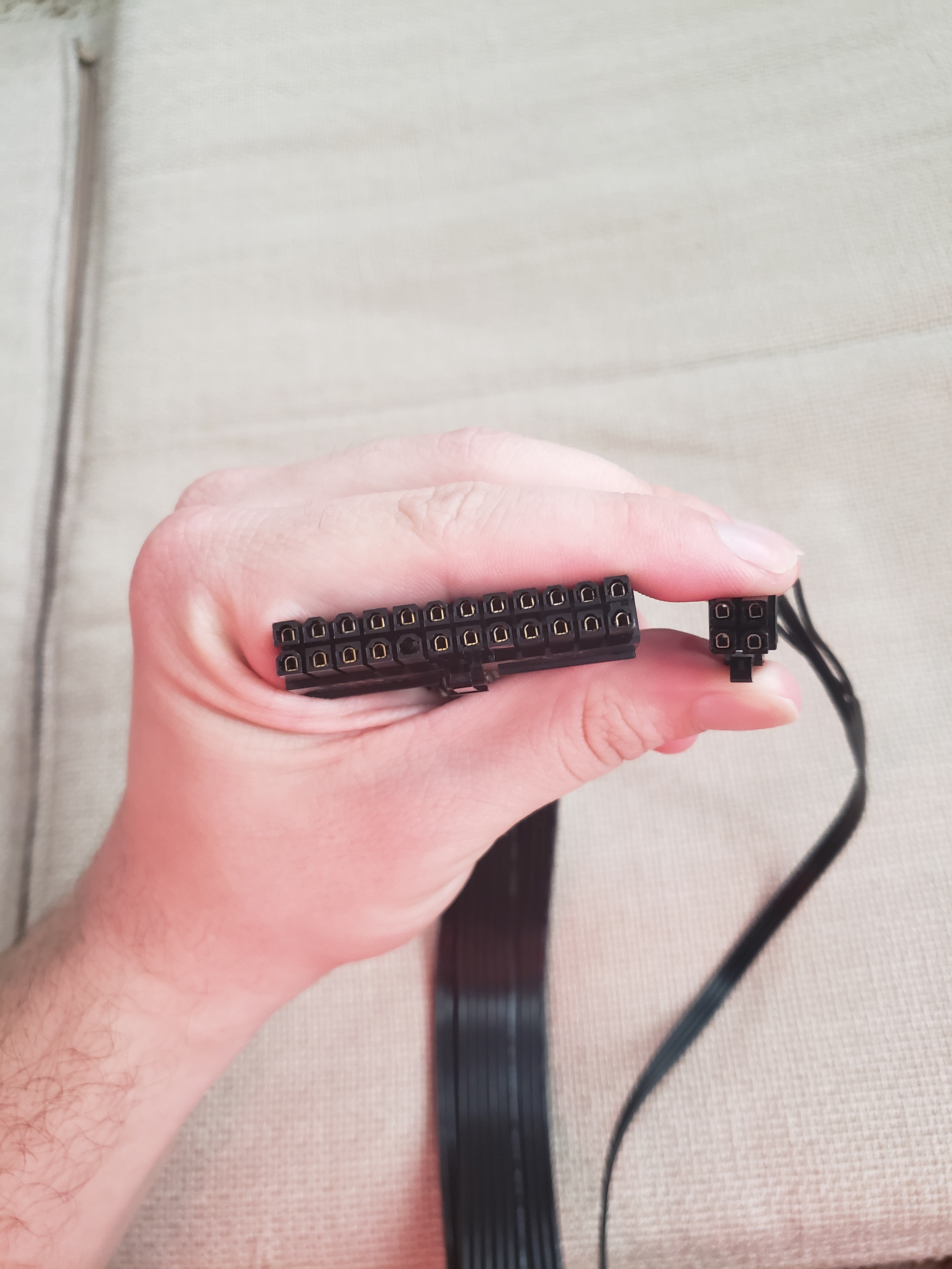 Female ATX crimp terminals for 22AWG cable : r/PcBuild