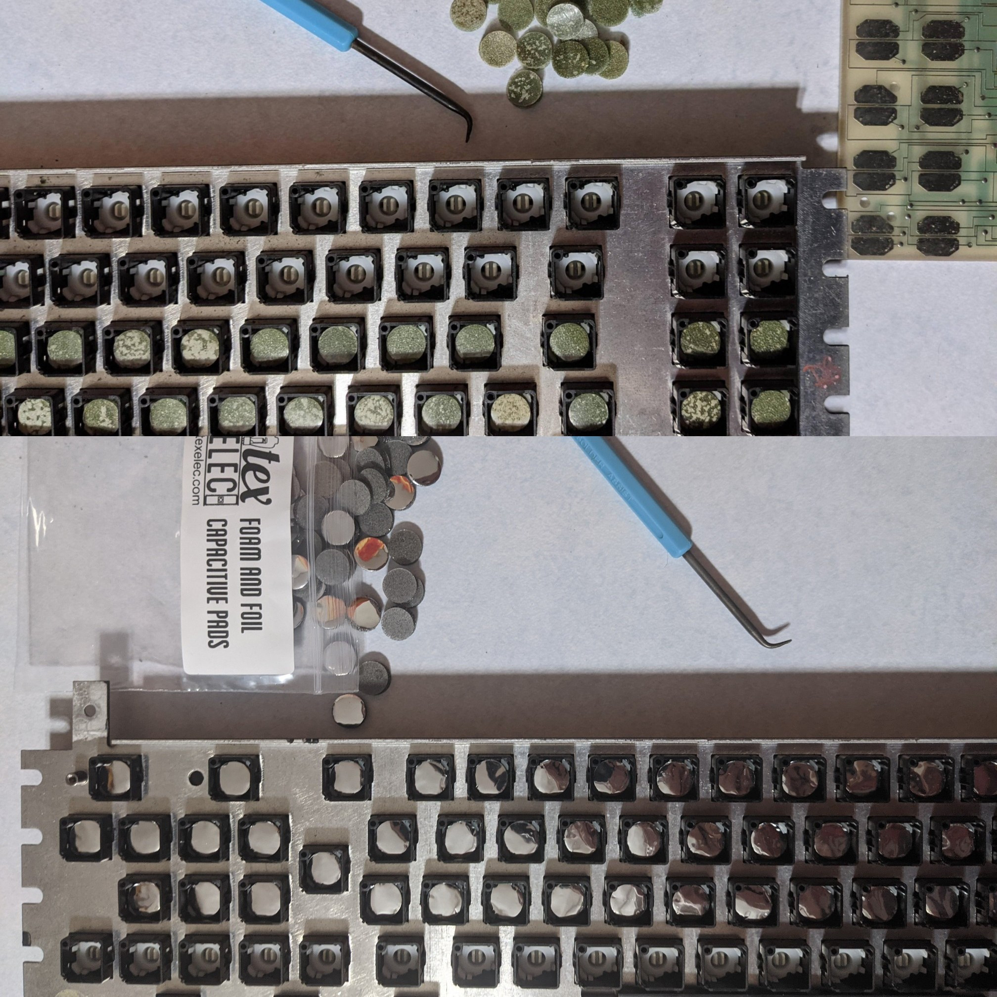 I have to be honest, the Compaq Portable I's Foam-and-Foil keyboard is ...