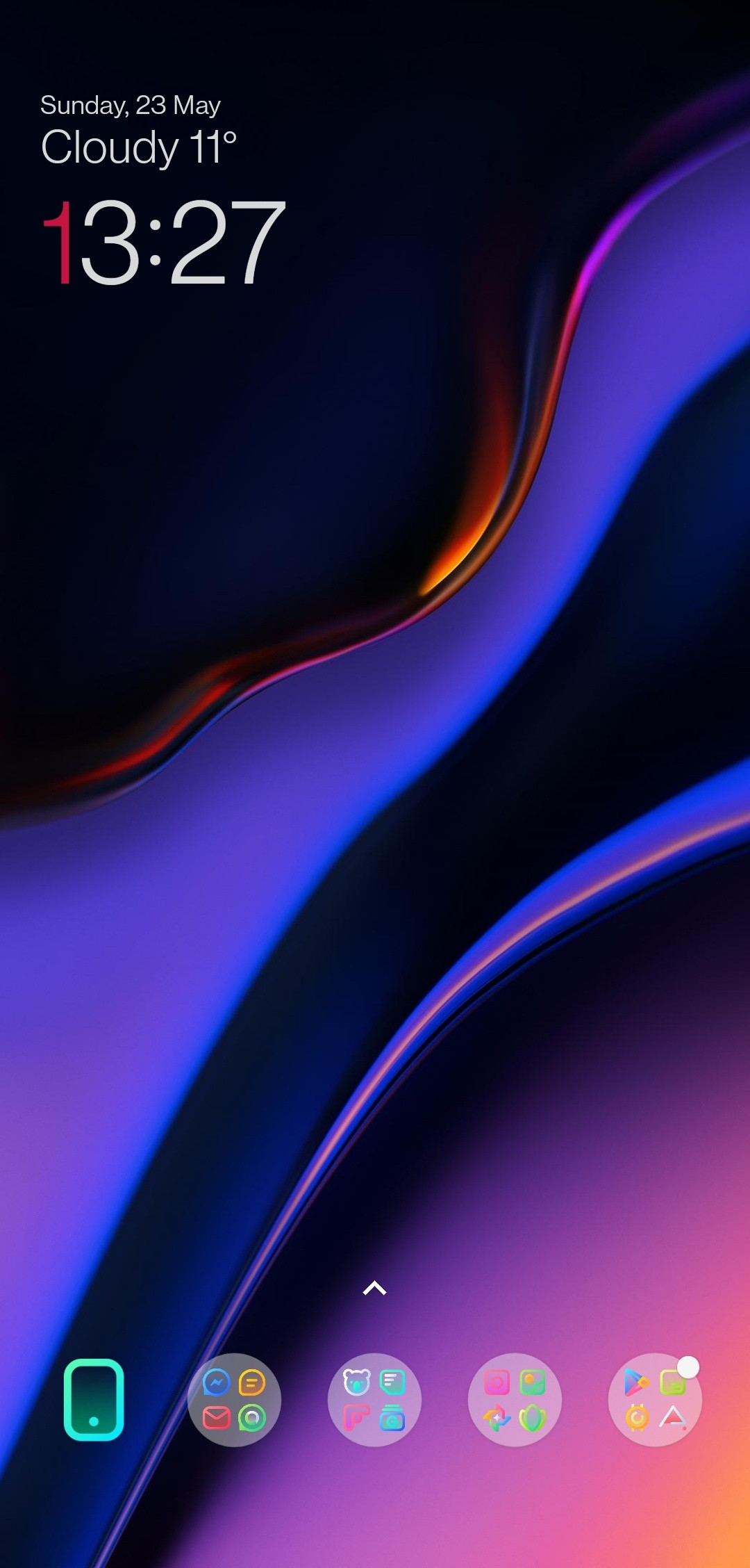 I was today years old when I learned about the hidden spaces app drawer ...