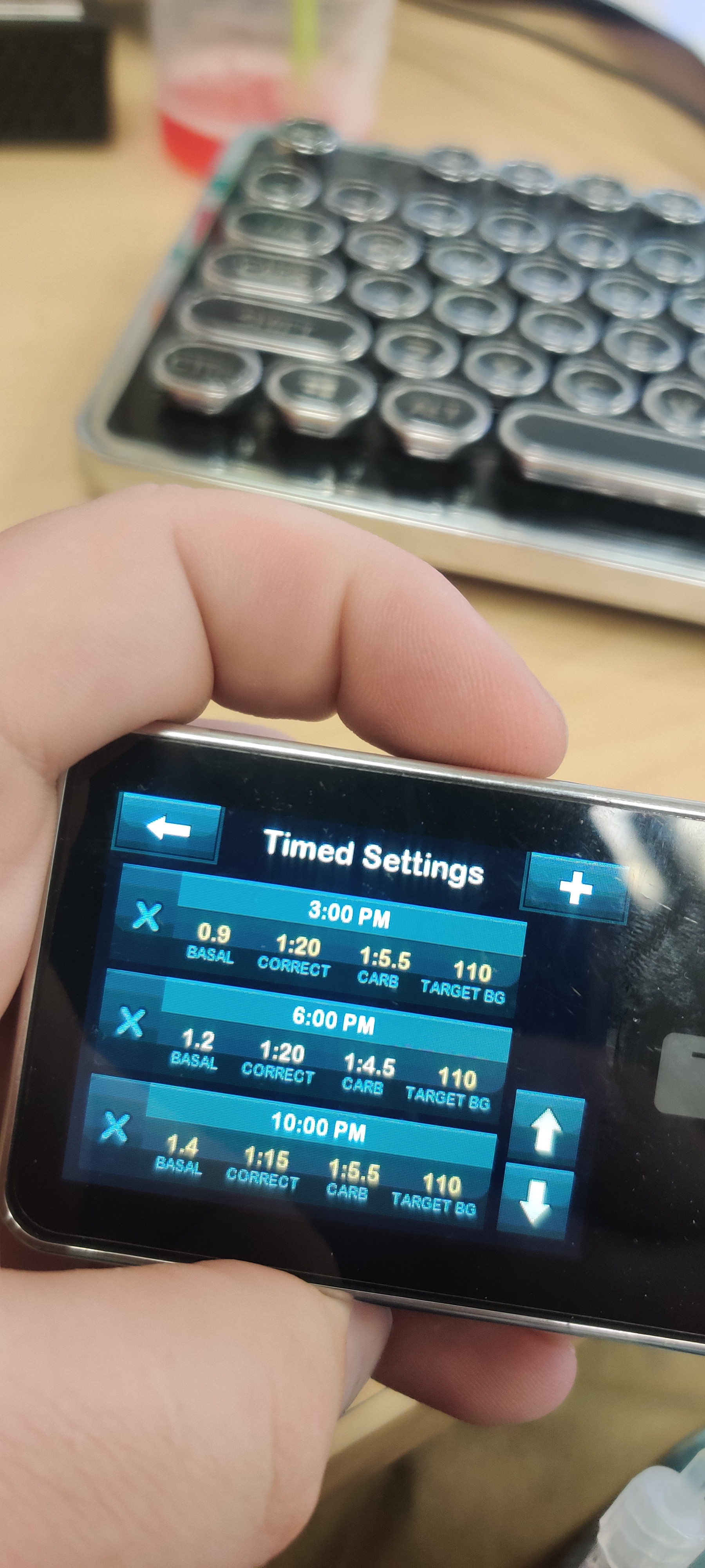 Here is the true power of Control IQ. Sleeping through the night flat ...