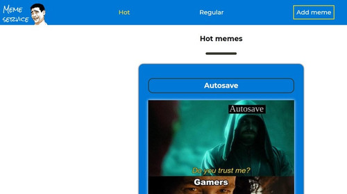 GitHub - Monfear/Meme-service: Application for viewing and rating memes.