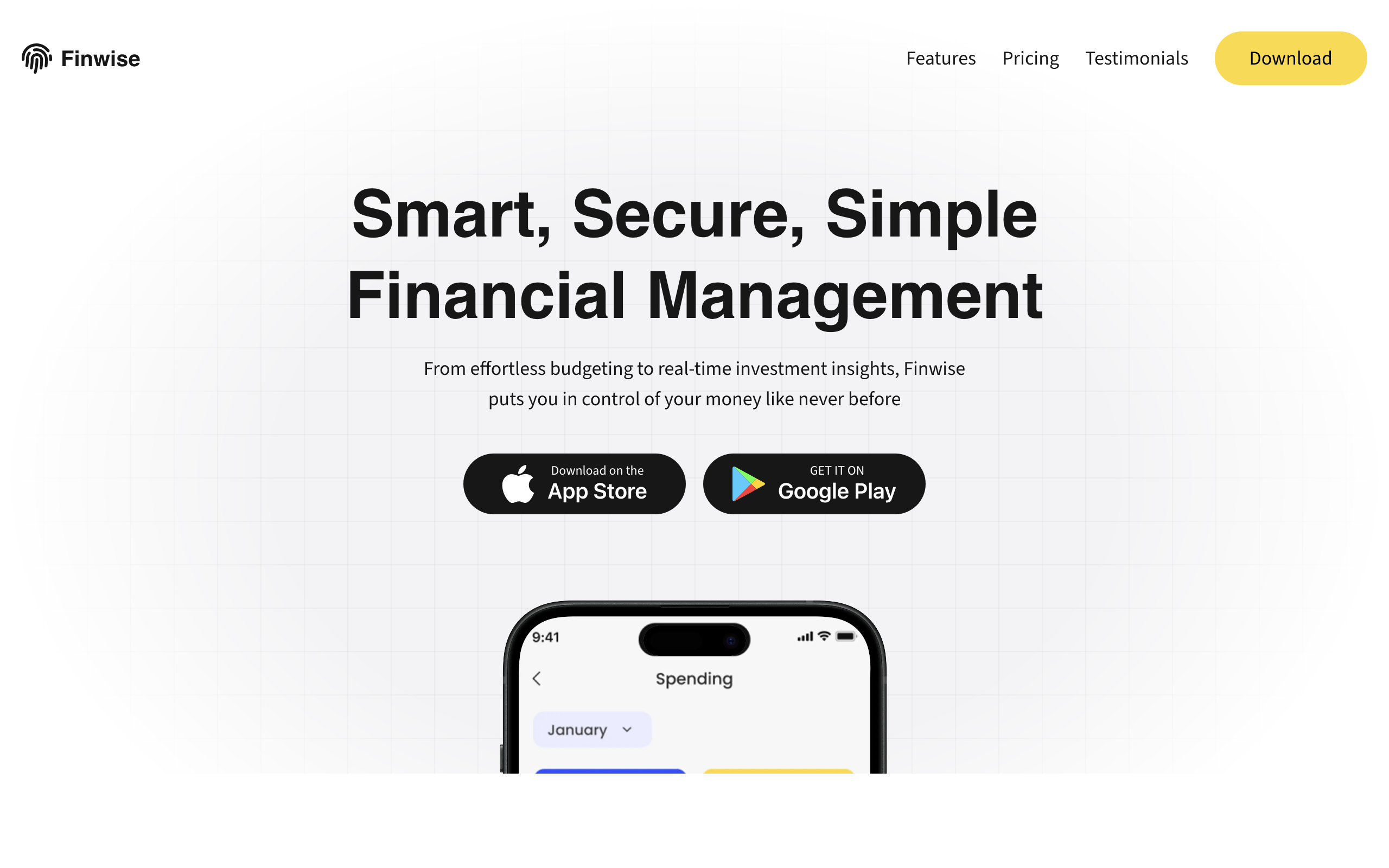 Finwise - Next.js and Tailwind CSS Landing Page Template ...