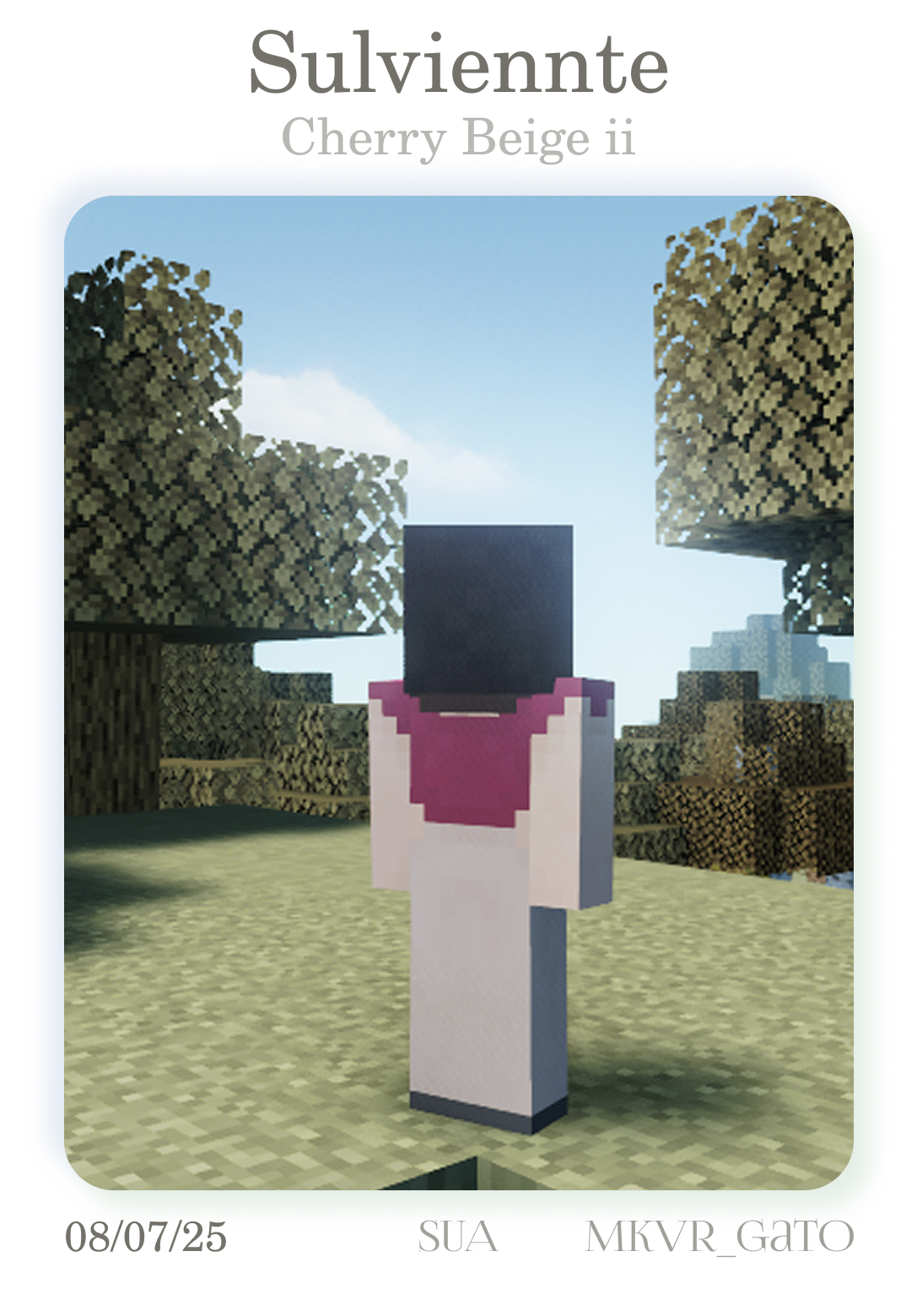 Sulviennte CherryBeige - SUA Minecraft Skin
