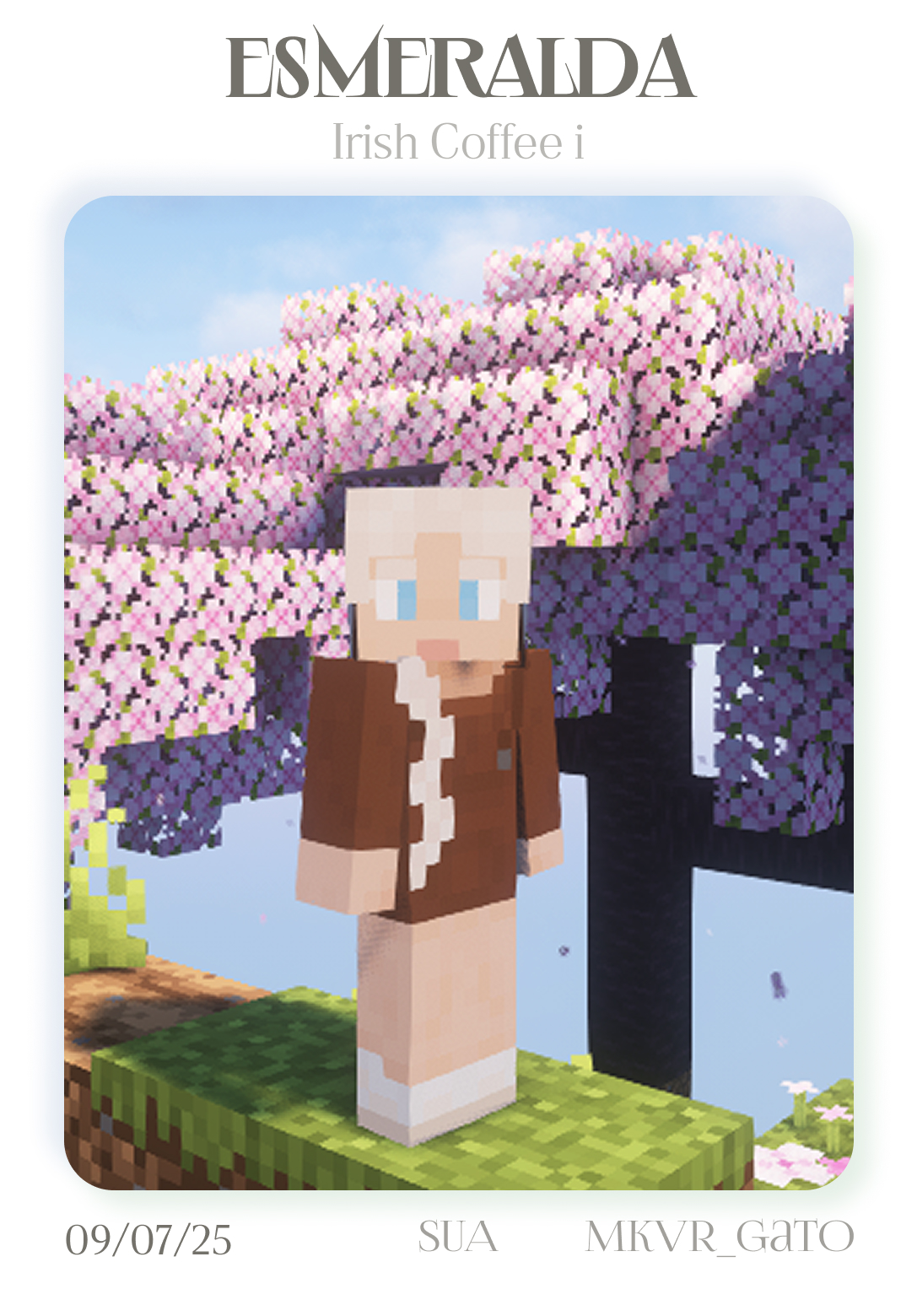 Esmeralda — Irish Coffee (SUA) Minecraft Skin