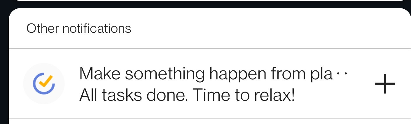 Persistent notification? : r/ticktick