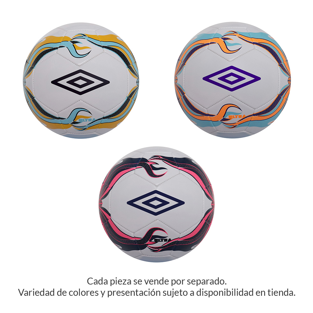 Balon Futbol No.5 Umbro Ultra Varios modelos 1 pieza || Bodega Aurrera ...