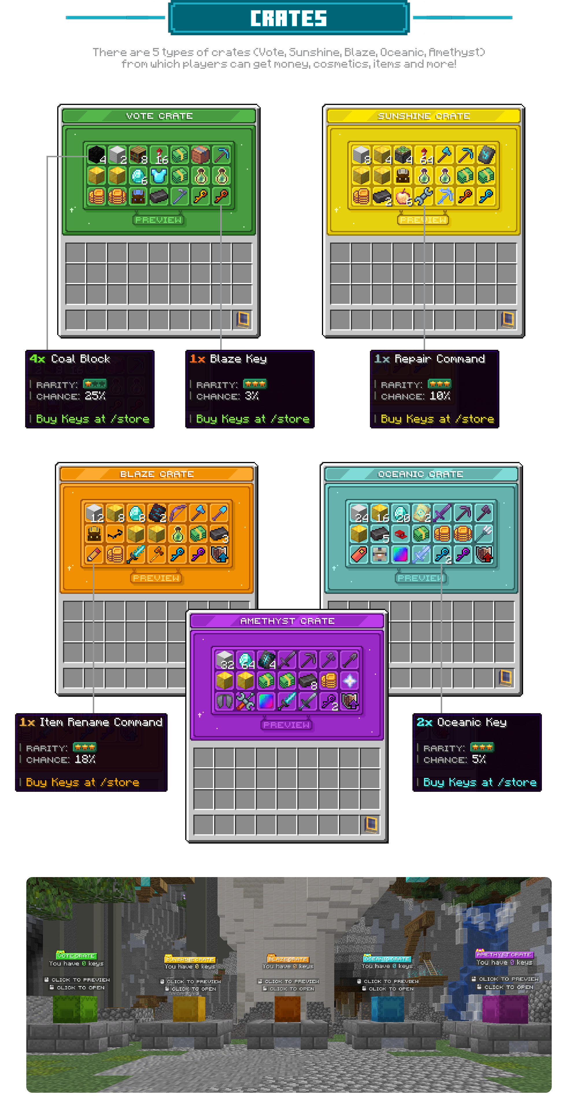 Crazy Survival | Resource Pack | BuiltByBit