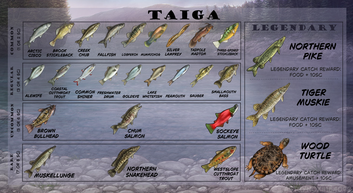 Biome-Specific Fishing Charts (WIP) |:| Wolvden