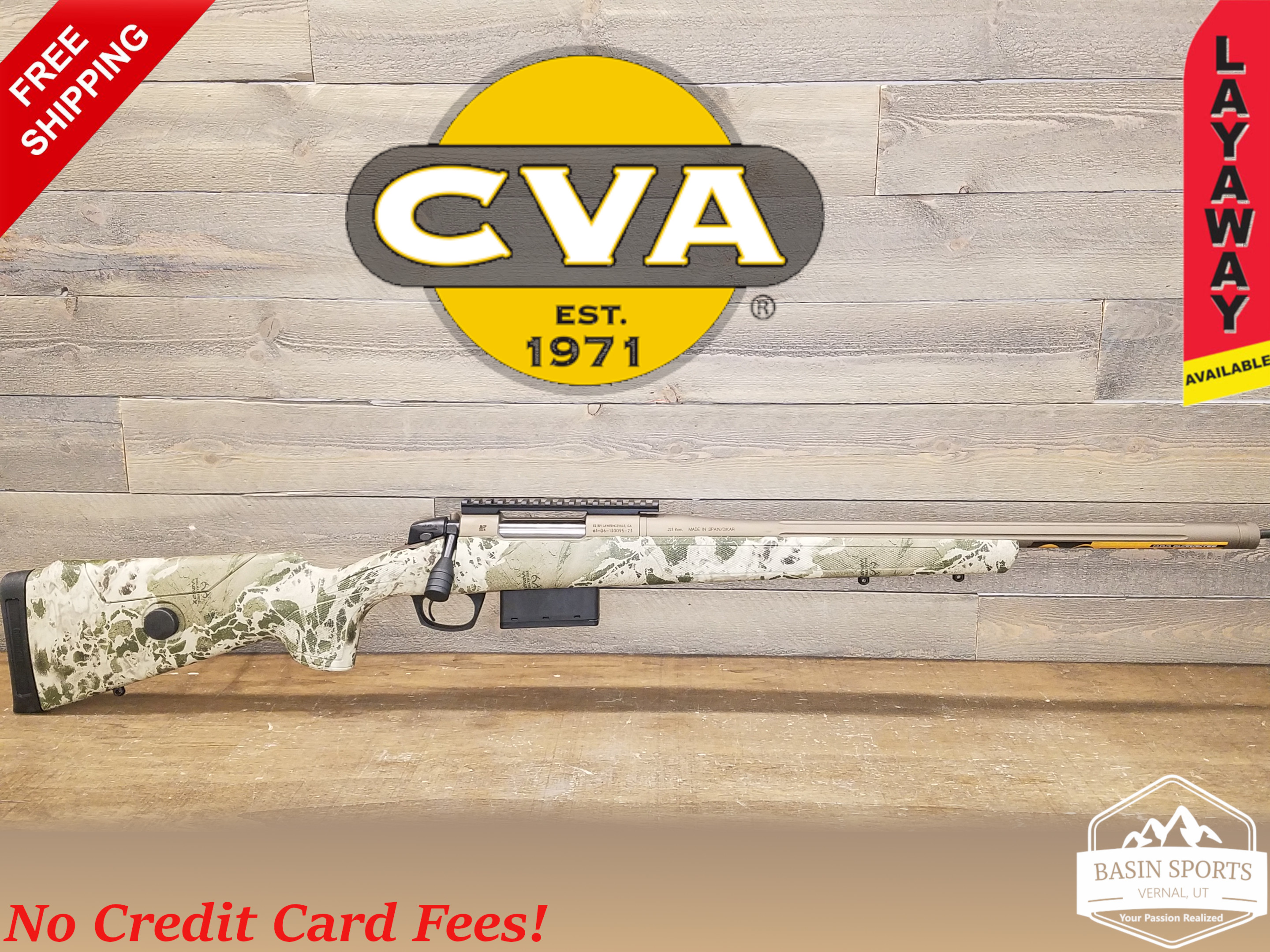 CVA Cascade VH Varmint 223 20" Realtree Hillside Camo CR4042 - Bolt ...