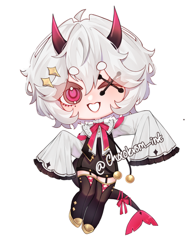 Chocomint comms I anime style ! ᯓ★ on Toyhouse