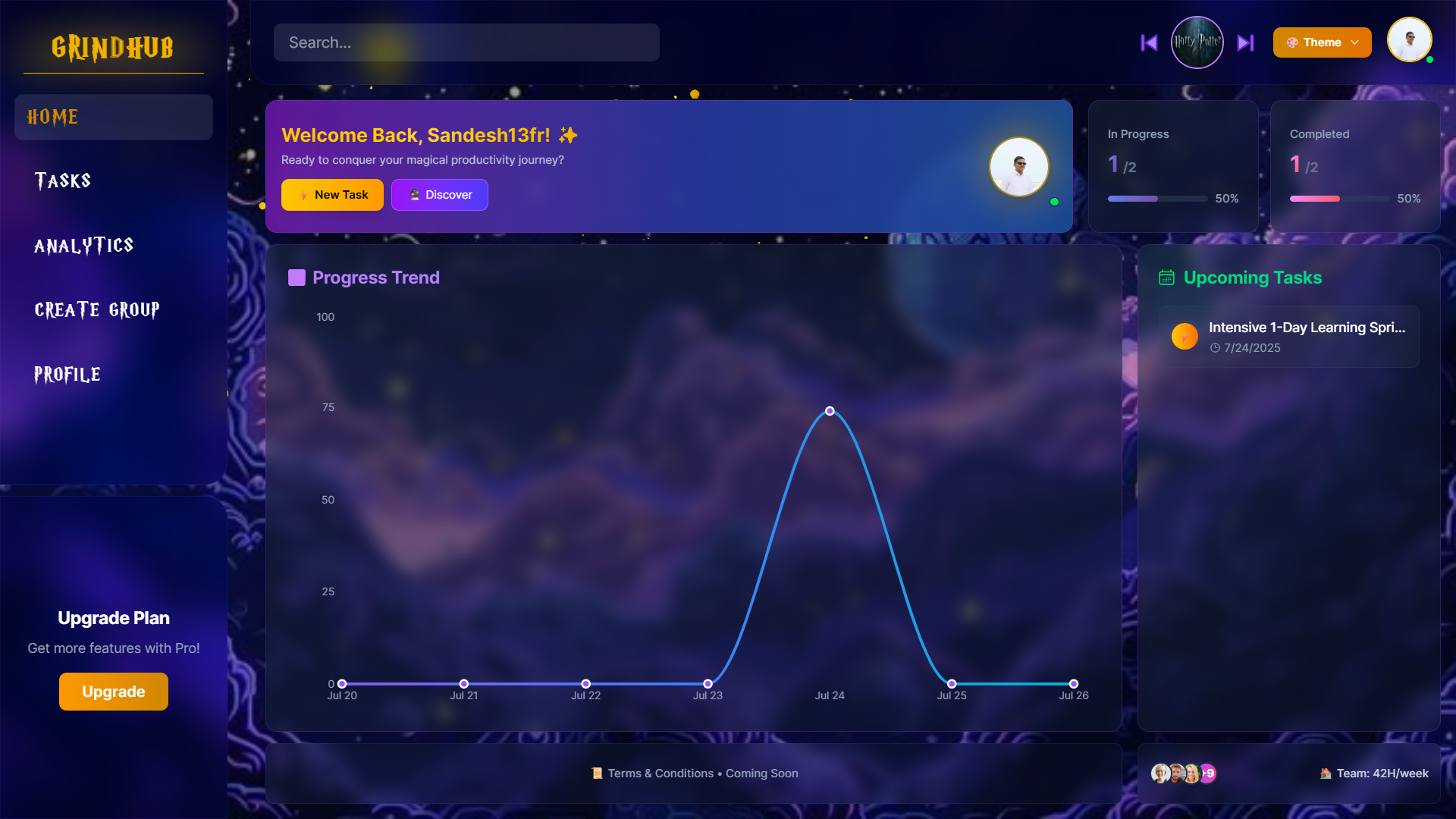 GitHub - garvitthakral/GrindChain