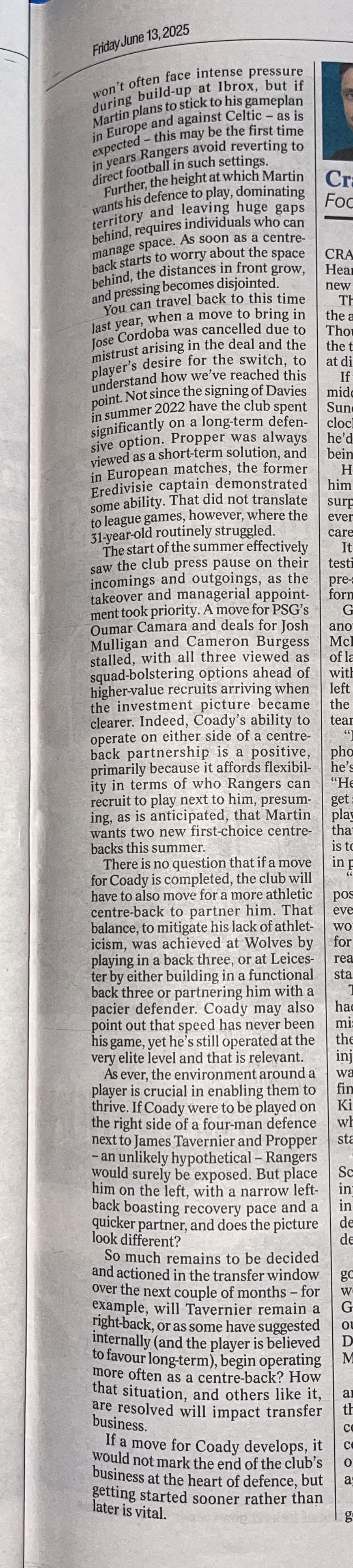 Joshua Barrie - tuning the rule over Conor Cody | FollowFollow.com